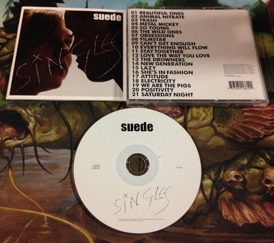 SUEDE -SINGLES- CD - 21 TRACKS | eBay