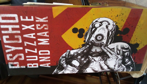 Borderlands 2 Collectible Psycho Mask BUZZAXE GEARBOX 2016 25 INCHES ...