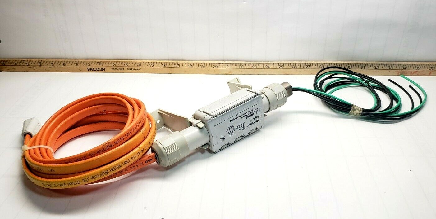 RAYCHEM RAYCLIC SELF REGULATING HEATING CABLE CONNECTION KIT W/ 15 ...