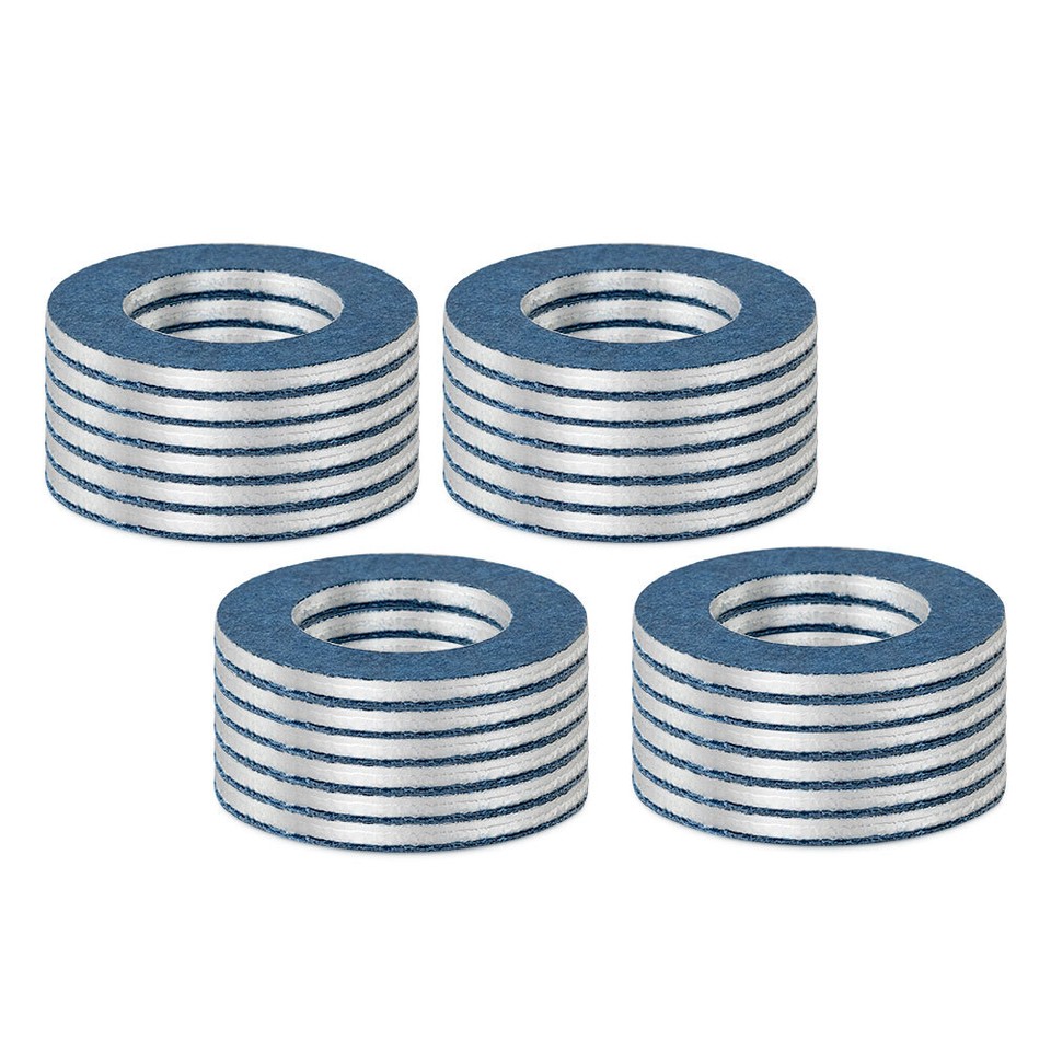 25PCS Oil Drain Plug Gasket Crush Washer 90430-12031 For TOYOTA COROLLA ...