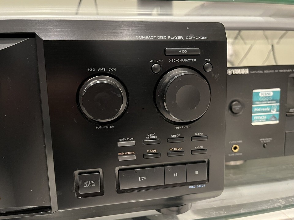 Sony CDP-CX355 Mega 300 CD Compact Disc Changer Player Storage TESTED ...