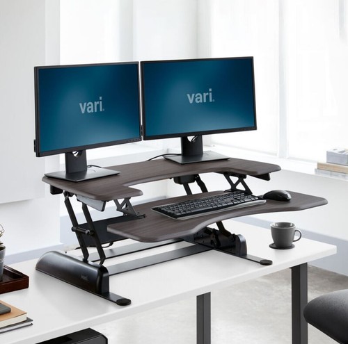 VariDesk Pro Plus 402153 36 Height Adjustable Standing Desk Espresso ...