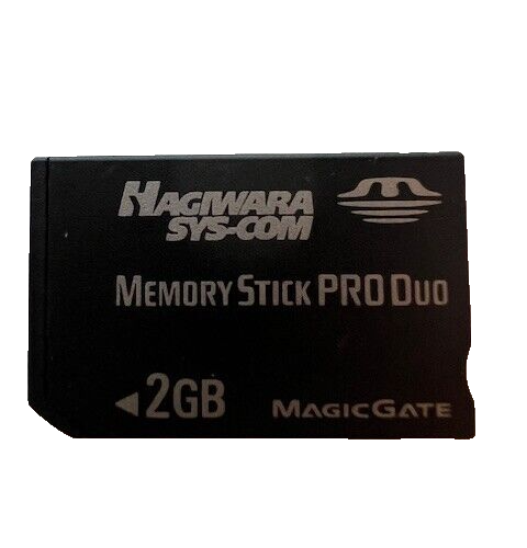 Hagiwara Sys-Com 2GB Memory Stick Pro Duo Magic Gate Memory card | eBay