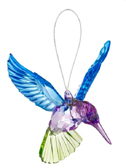 Blue Purple Hummingbird