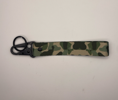 Camo Loop Key Chain Motorcycle UTV ATV Boat Car Keychain Ring Hook ...