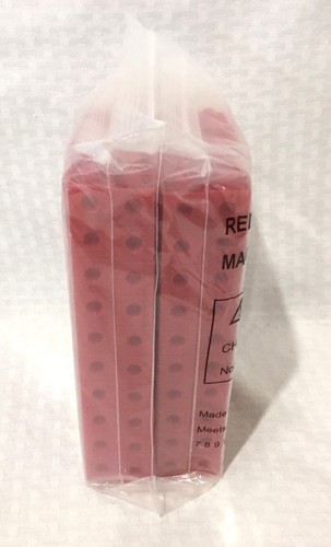 LOT OF 200 RED PLASTIC CONNECTING CUBES / MAC028 / MATH MANIPULATIVES ...
