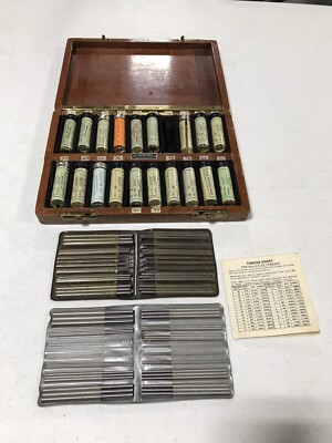 Van Keuren Thread Measuring Gage 3-Wire Set 8-80 Pitch/TPI 60° Gauge ...