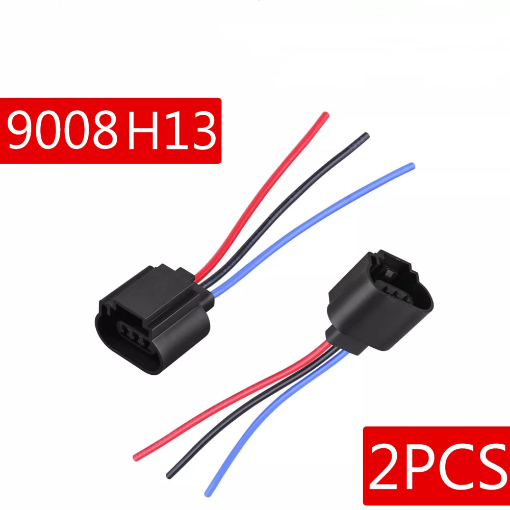 Headlight Plug Replacement Headlight Bulb Plug Repair Pigtail - 2-Wire ...