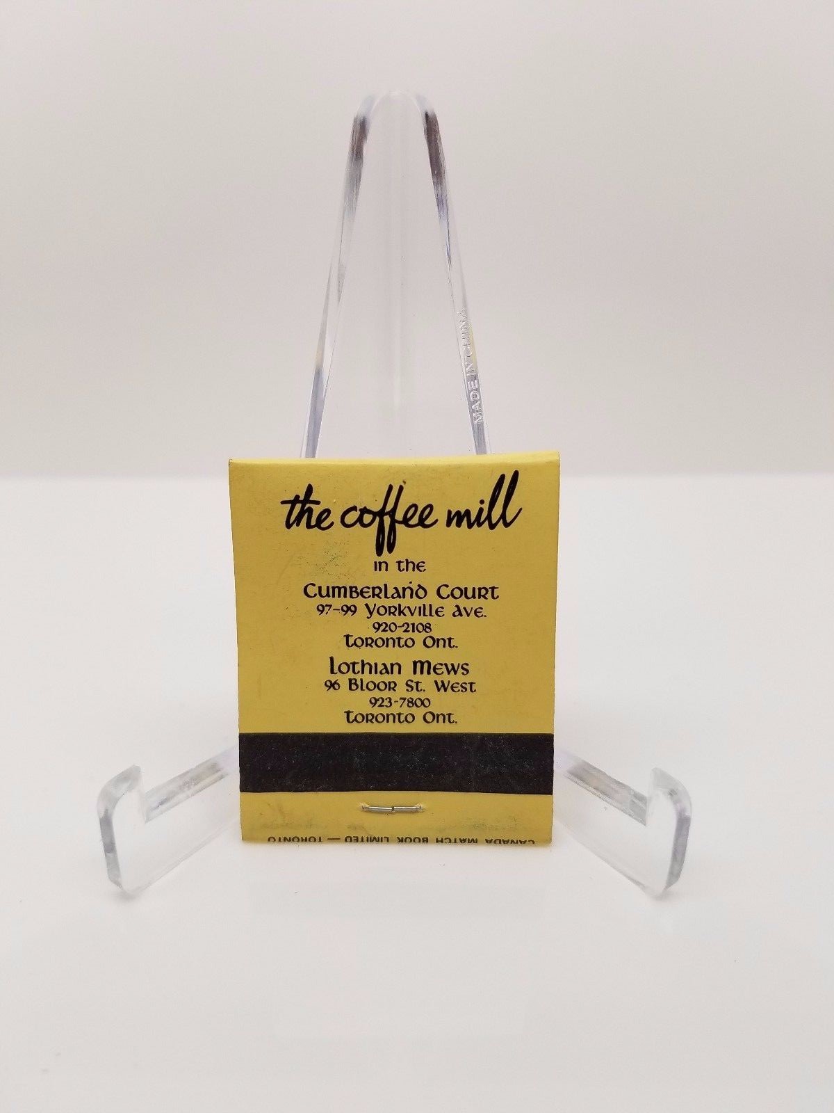 Matchbook The Coffee Mill Vintage Matchbooks | eBay