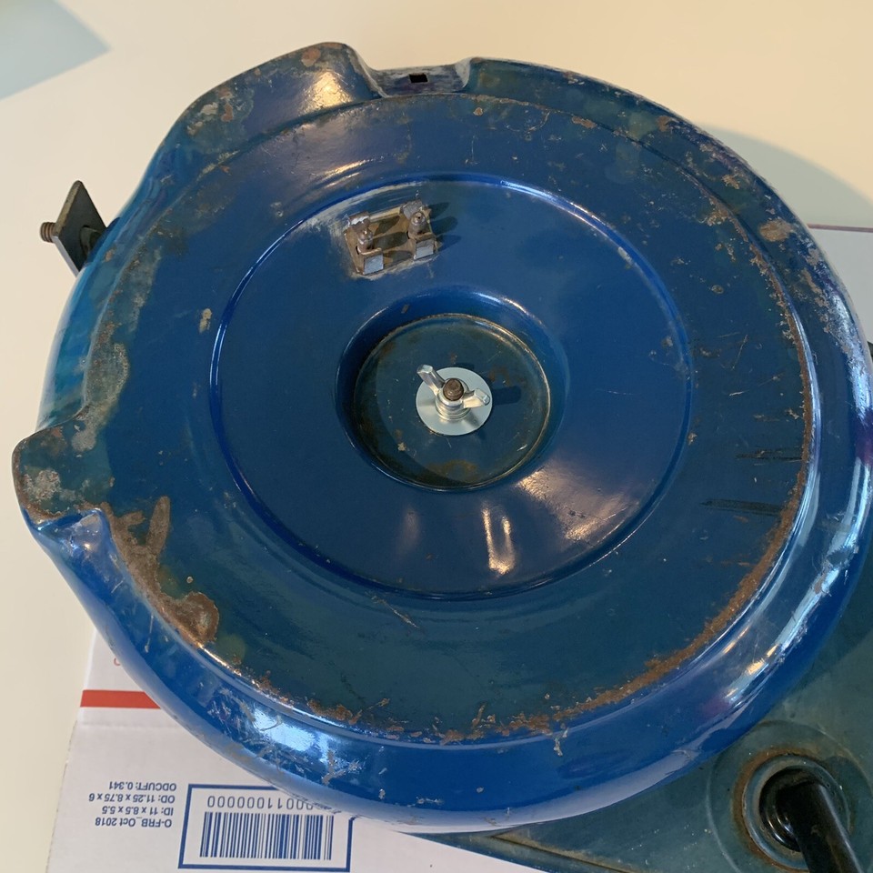 VINTAGE OEM EARLY FORD BRONCO V8 AIR CLEANER Offset/ Good Clean ...