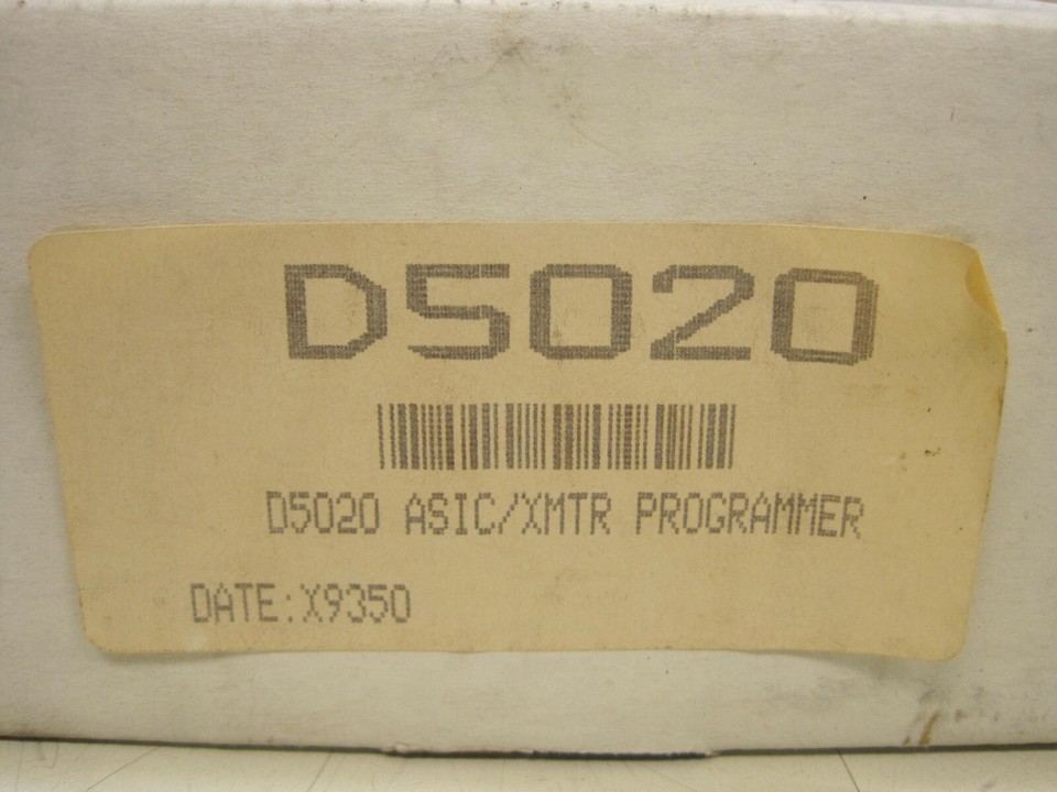 New Radionics D5020 ASIC/XMTR Programmer D5203 Cord RF Points For D7112 ...