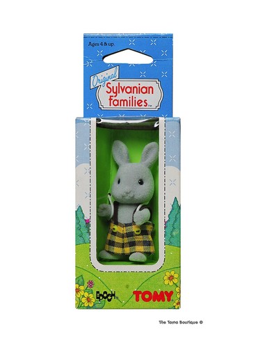Sylvanian Families Calico Critters Babblebrook Grey Rabbit Brother ...