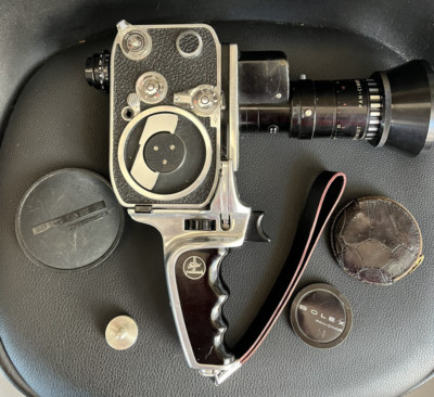 Bolex Paillard Zoom Reflex P 2+ Som Berthiot Pan-Cinor Zoom 1:1,9 f=9 à ...