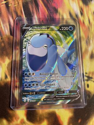 Pokémon TCG Arctovish V Evolving Skies 176/203 Holo Ultra Rare | eBay