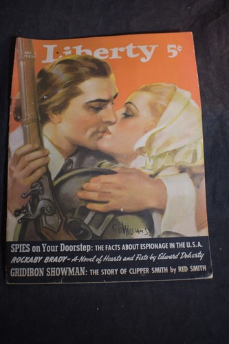 1938 Liberty Magazine *RR*SPIES*Red Smith - Football* | eBay