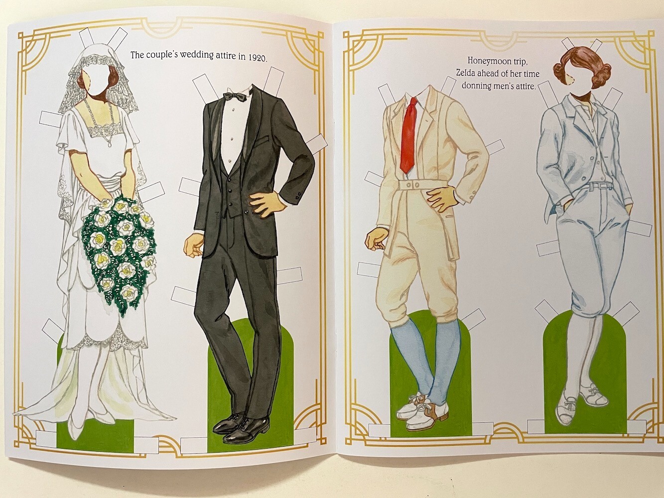 Jazz Age Icons! THE FITZGERALDS -F. SCOTT AND ZELDA - PAPER DOLLS by ...