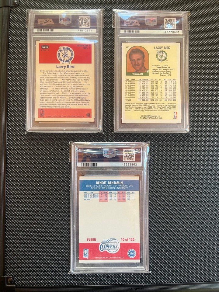 Lot Of 5 PSA Graded Basketball Cards | eBay