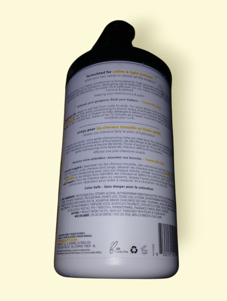 PATTERN Beauty Heavy Conditioner 29 Fl Oz, Retail Price $50! | eBay