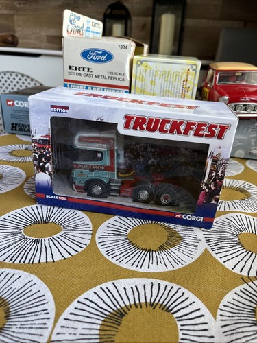 Corgi model truck 1:50 scale - TRUCKFEST POLLOCK SCOTRANS SCANIA ...