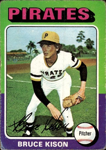 1975 Topps #598 Bruce Kison Pittsburgh Pirates | eBay