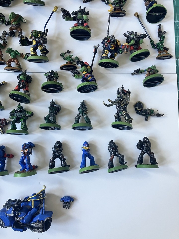 40k Joblot 3rd Edition Oldhammer Space Marines Chaos Orks GorkaMorka ...
