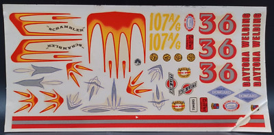 AMT | No. ? | 1:25 3 in 1 Hot Rod KD-2 Decals | eBay