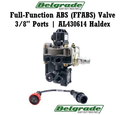 Haldex AL430614 Full-Function ABS (FFABS) Valve - 3/8" Ports, Replaces ...