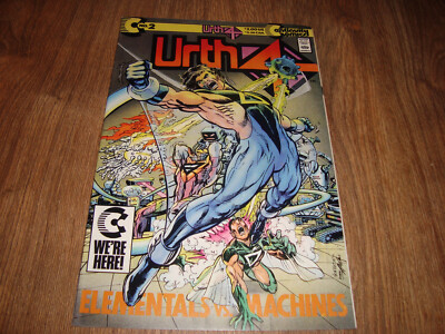 Vintage Continuity Comics No. 2 Urth4 Elementals Vs. Machines Comic | eBay