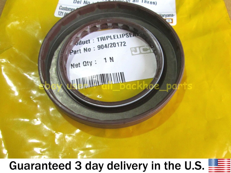 JCB BACKHOE - GENUINE JCB SEAL, TRIPLE LIP (PART NO. 904/20172) | eBay