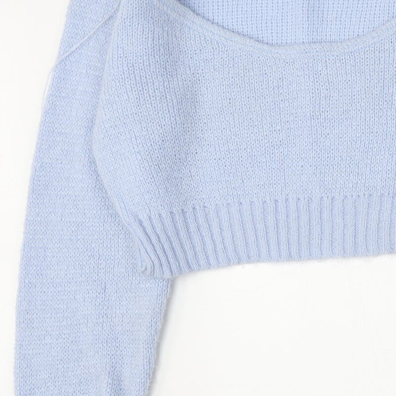 PRETTYLITTLETHING Womens Blue Acrylic Blend Jumper Size S | eBay UK