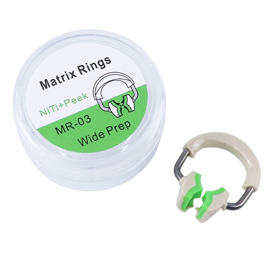 Dental MR Niti Clamping Ring Forming Sheet Clip Silicone Head Matrix ...