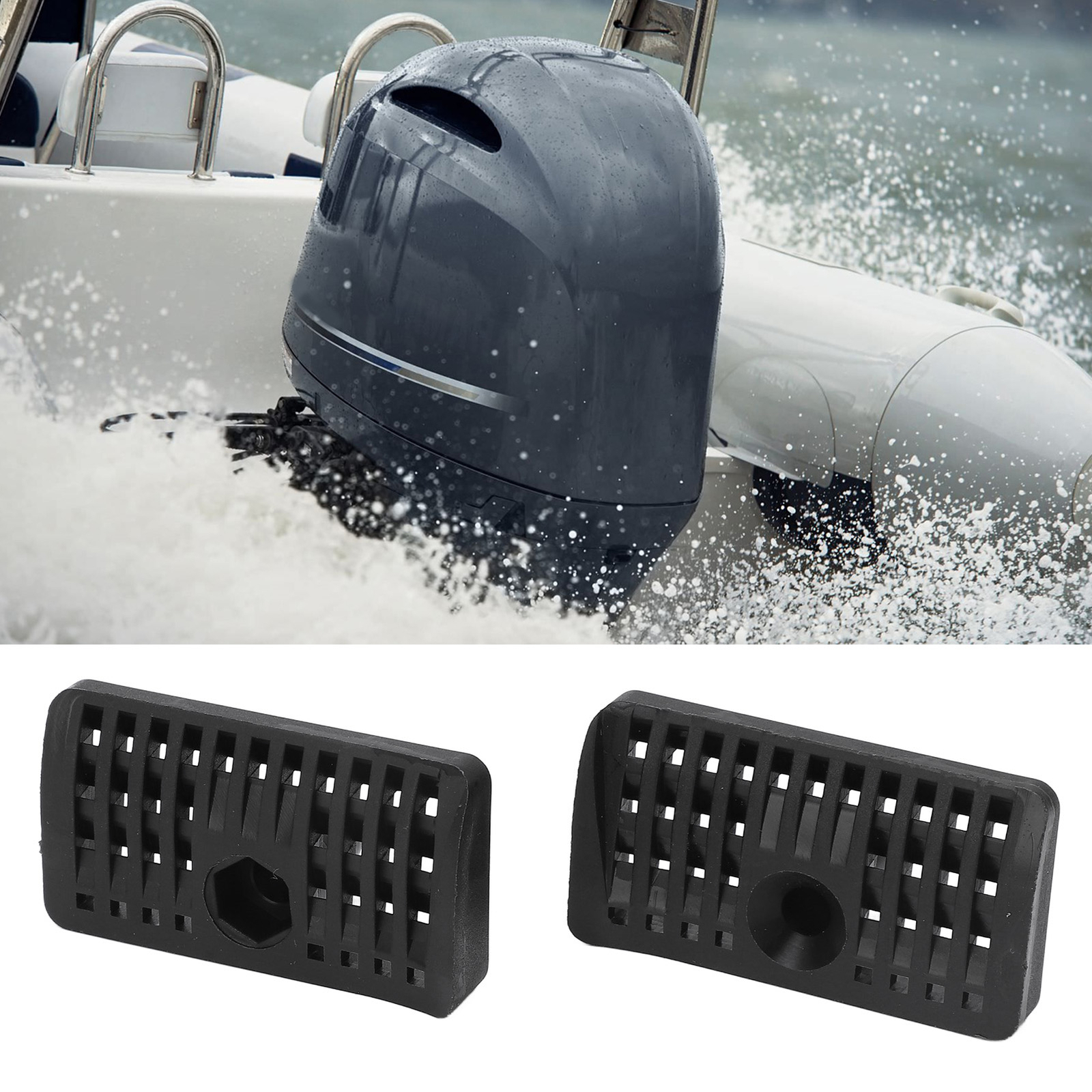 Pair Marine Outboard Engine Water Inlet Covers 6H1‑45214‑00 For Hidea ...