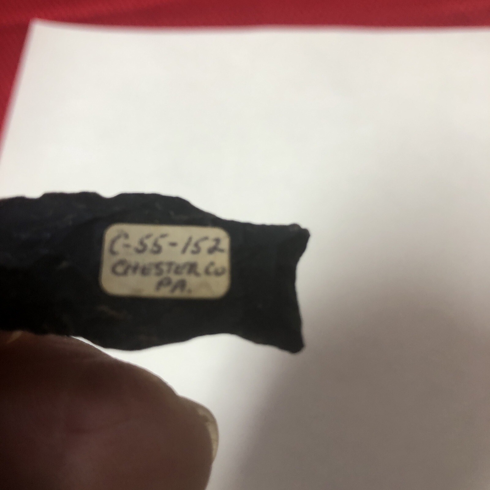 Chalcedony Orient Fishtail Point Artifact Arrowhead Provenance Ex: Walt Podpora | eBay