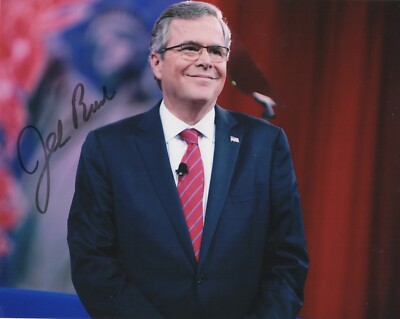 Jeb Bush Signed 8x10 Photo Florida Governor 3 COA | eBay