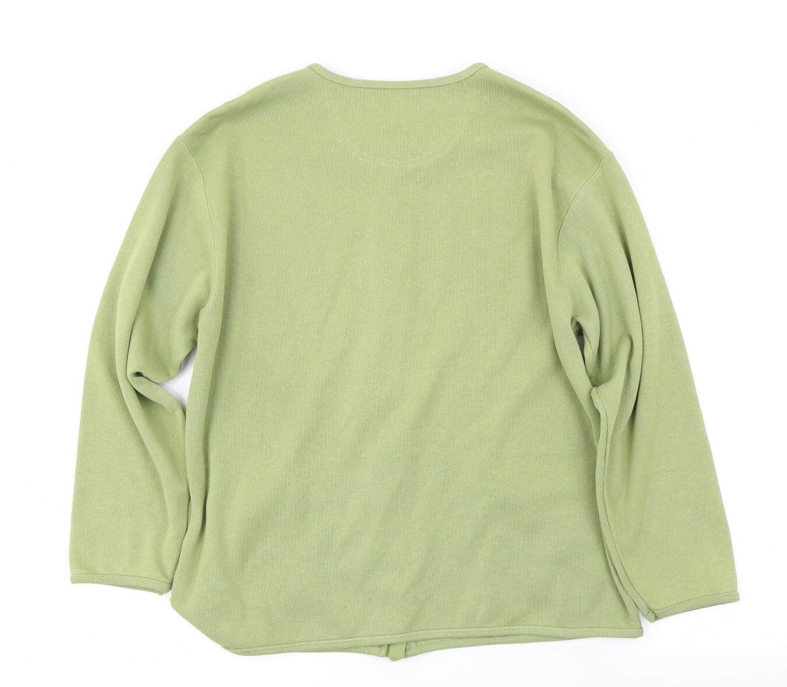 DASH Womens Green Crew Neck Polyester Blend Cardigan Size S | eBay UK