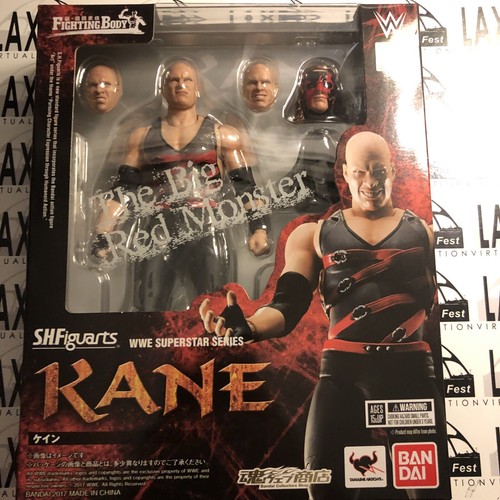 KANE - WWE SUPERSTAR SERIES - SH FIGUARTS BANDAI FIGURE THE BIG RED ...