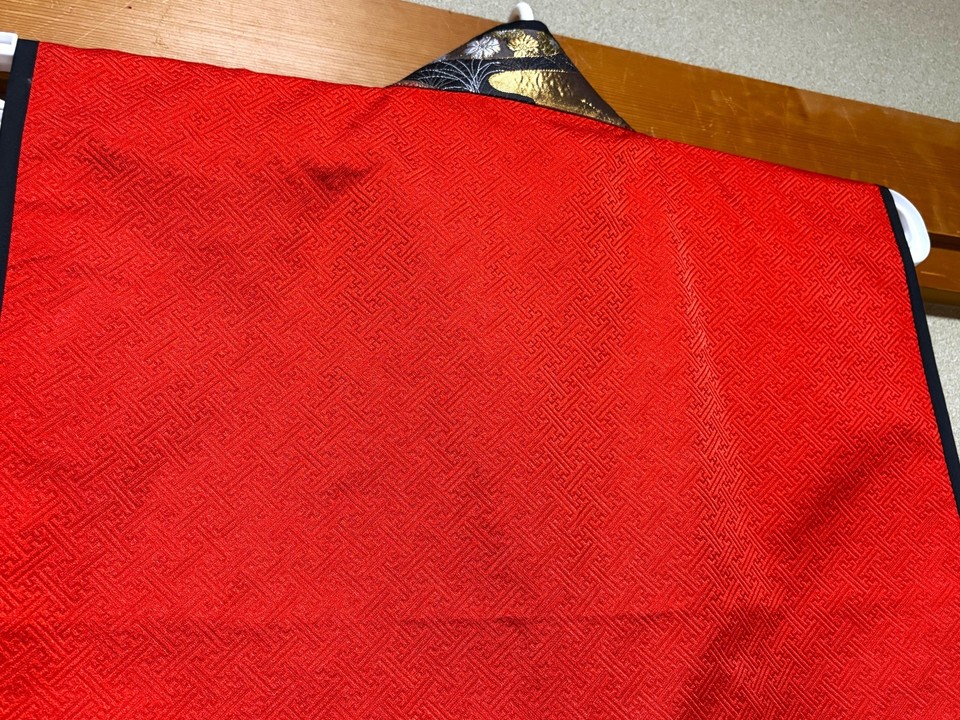 Japanese Samurai Vest, Adult Size, Red, Floral, Shogun, Kimono, Made in ...