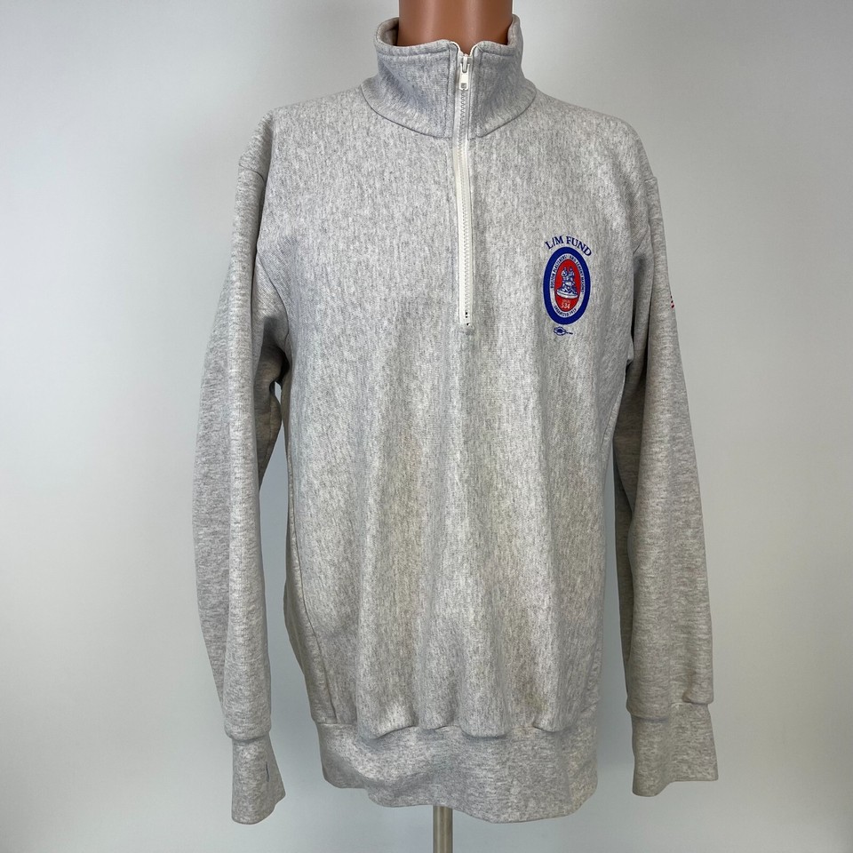 Vintage 90s Boston Plasters Cement Masons Union Sweatshirt Mens L USA ...