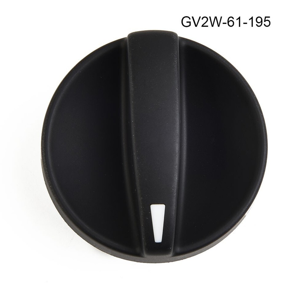Trim Heater Knob GV2W-61-195 Mode Knob Switch A/C Temp Accessory Black ...