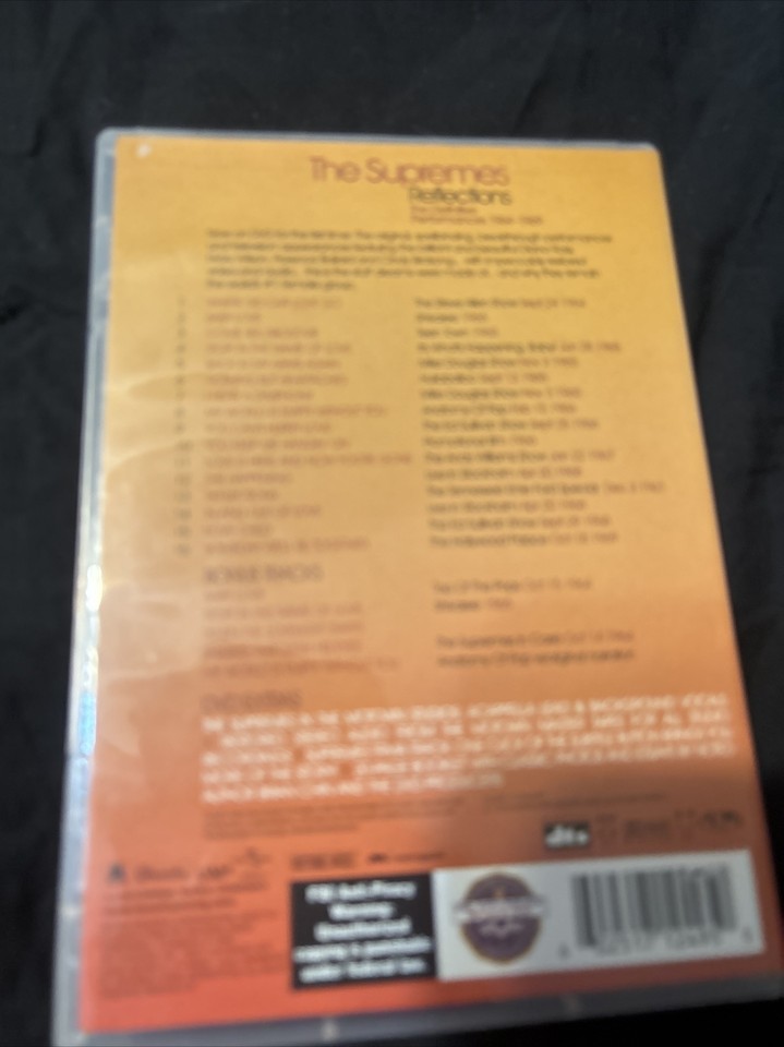 Supremes - Reflections: The Definitive Performances 1964-1969 (DVD, 2006) 602517124950| eBay