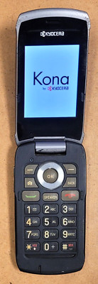 Kyocera Kona S2151 - Black ( Paylo by Virgin Mobile ) Flip Phone - Rare ...