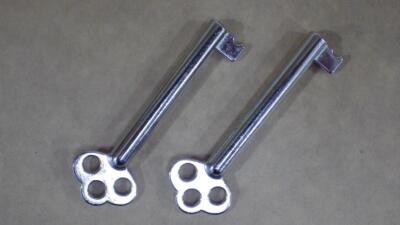 2 x replacement common wardrobe keys ,Nickel finish ,free post | eBay ...