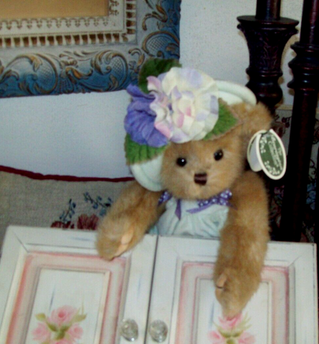 *PIPPA PANSY* Bearington 14" Bear New 2012 #143254 w/tags RARE Goes w/Penelope | eBay