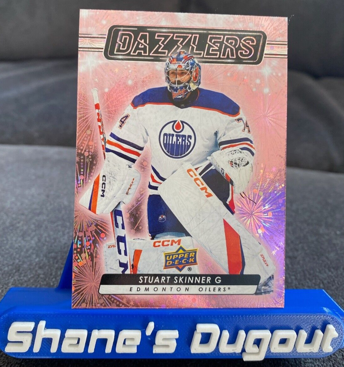 2023-24 Upper Deck Hockey Series 2 PINK DAZZLERS Stuart Skinner #DZ-63 ...