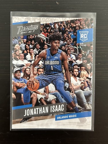 2017-18 NBA Panini Prestige Jonathan Isaac RC Rookie #156 Orlando Magic ...