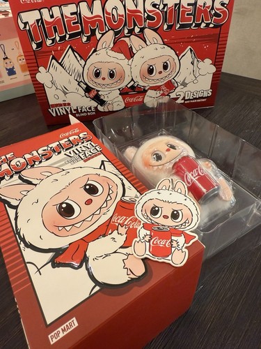 Authentic Labubu Coca-Cola Series Vinyl Blind Box Confirmed Labubu With ...