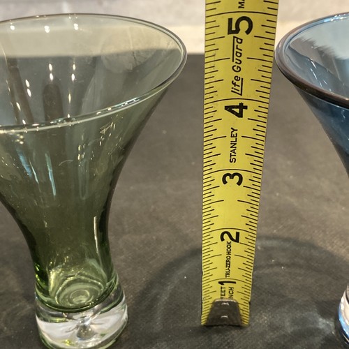 2 Bubble Infused Small Martini Or Liqueur Glasses | eBay