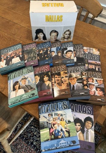 Dallas The Complete DVD Collection Seasons 1-14 + 3 Movies Box Set | eBay