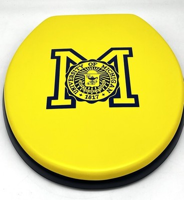 Vintage New Old Stock University Of Michigan College Man Cave Toilet ...