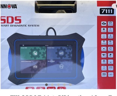 Innova 7111 SDS Smart Diagnostic System OBD2 Tablet Scan Tool Scanner ...